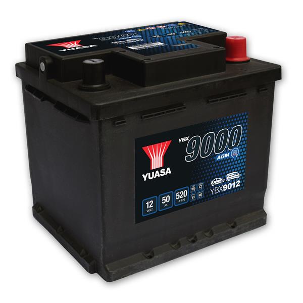 12V 95Ah AGM Autobatterie Yuasa YBX9019 – Jetzt bestellen und sparen | mehrAmpere