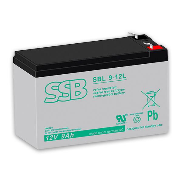 SSB SBL 9-12L Bleibatterie 12V 9Ah "Longlife" | SSB SBL / Longlife ...