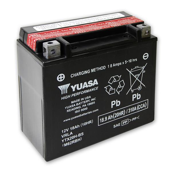 YUASA YTX20H-BS Motorradbatterie / Starterbatterie / Rollerbatterie ...